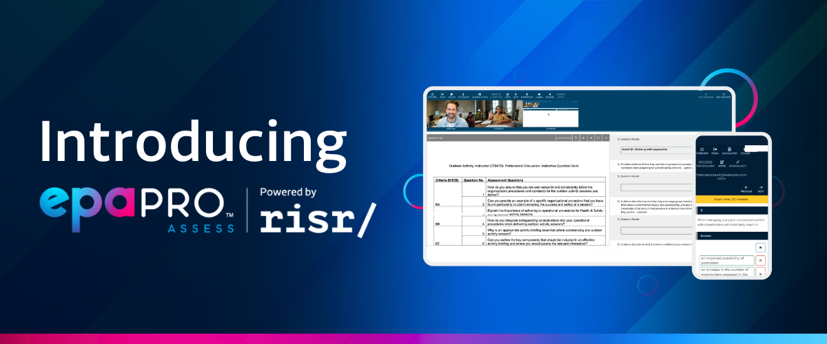 Introducing epaPRO Assess: Your one-stop-shop for End-Point Assessments